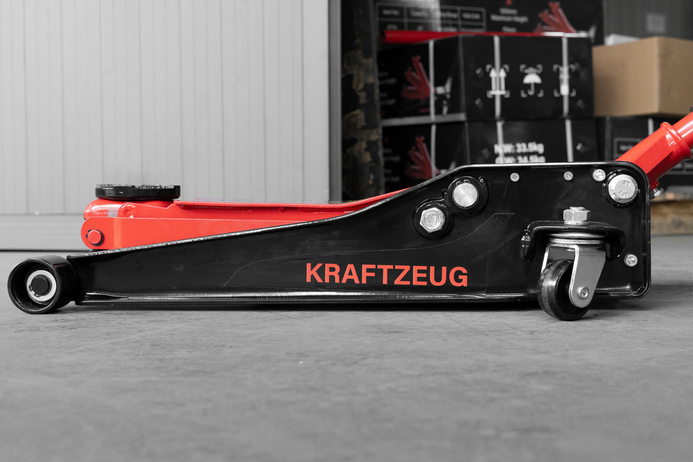 3-Ton Low-Profile High-Performance Car Jack – KraftZeug Products